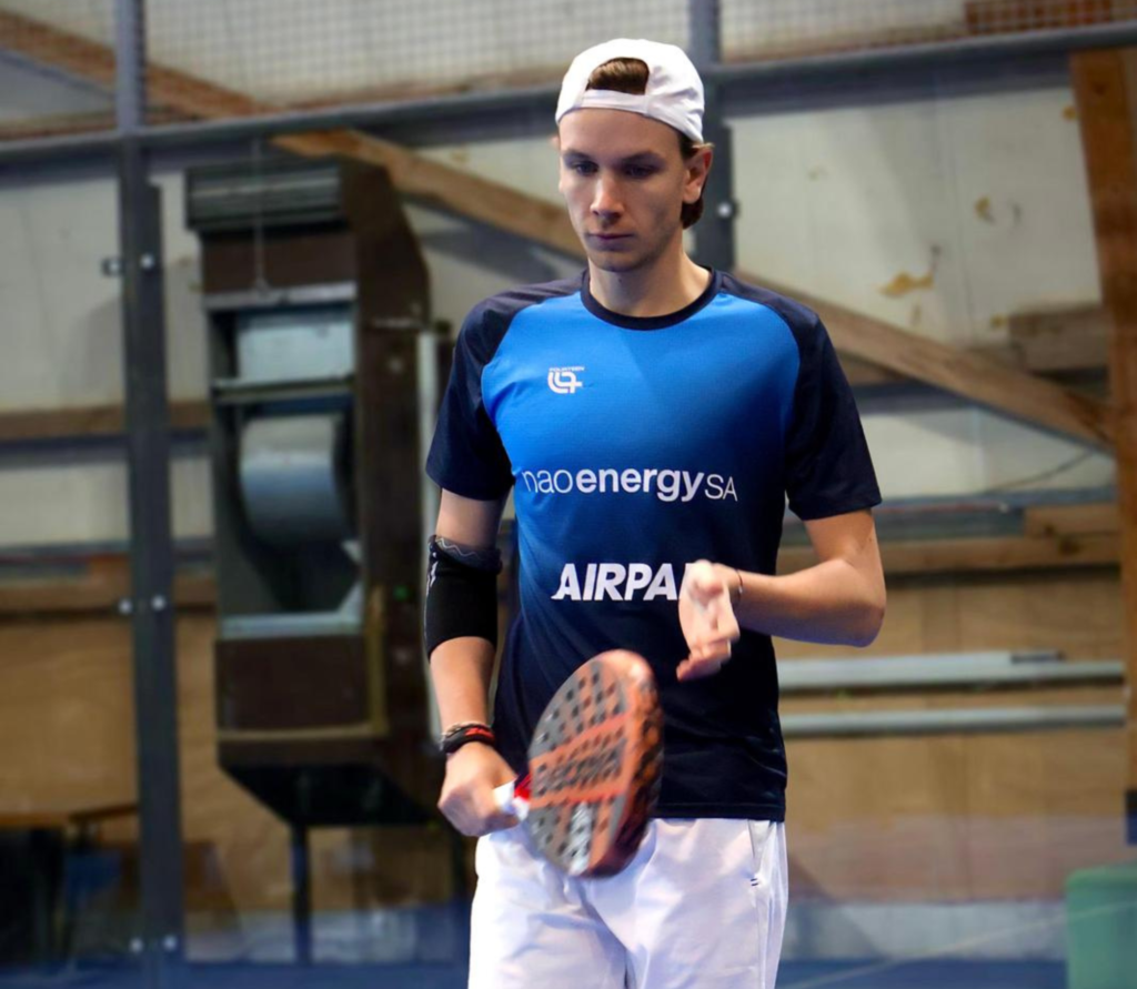 Kilian Jordan devient n°1 suisse de padel ! - naoenergy